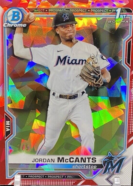 Jordan McCants Baseball Cards Price Guide - Sports Card Investor