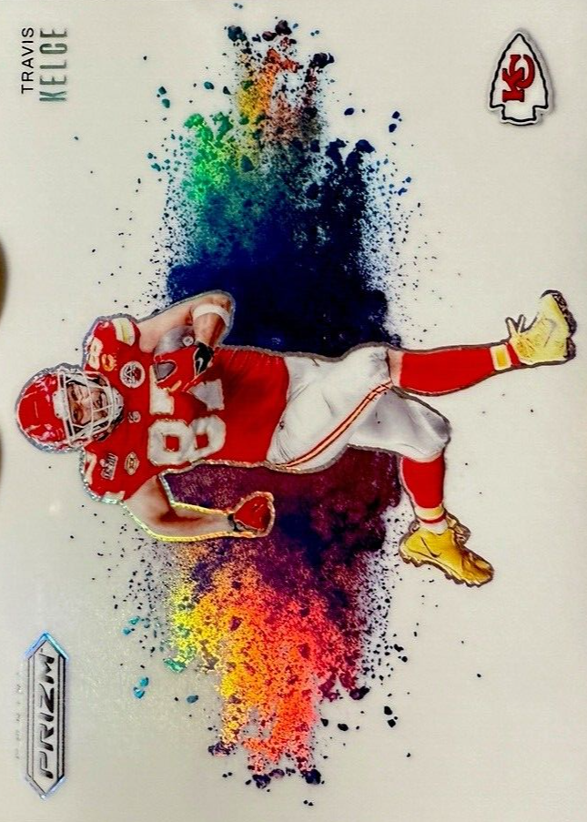 Travis Kelce 2024 Prizm #34 Color Blast /(SSP) Price Guide - Sports ...