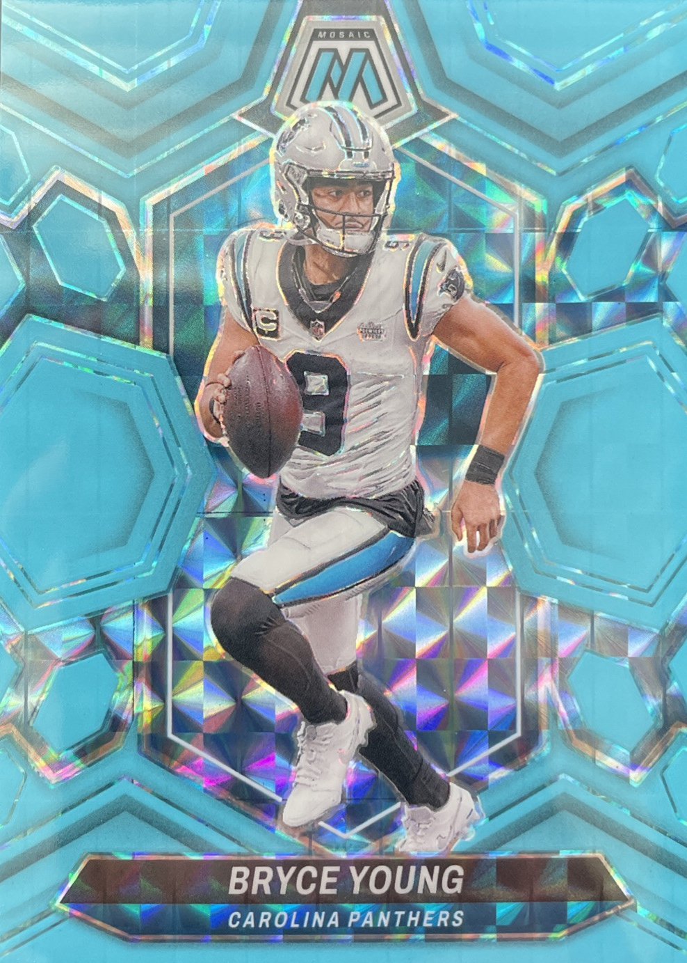 Bryce Young 2024 Mosaic #29 Blue Fluorescent /15 Price Guide - Sports ...