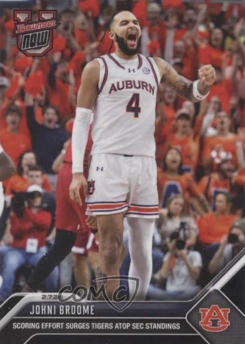 Johni Broome Basketball Cards Price Guide - Sports Card Investor
