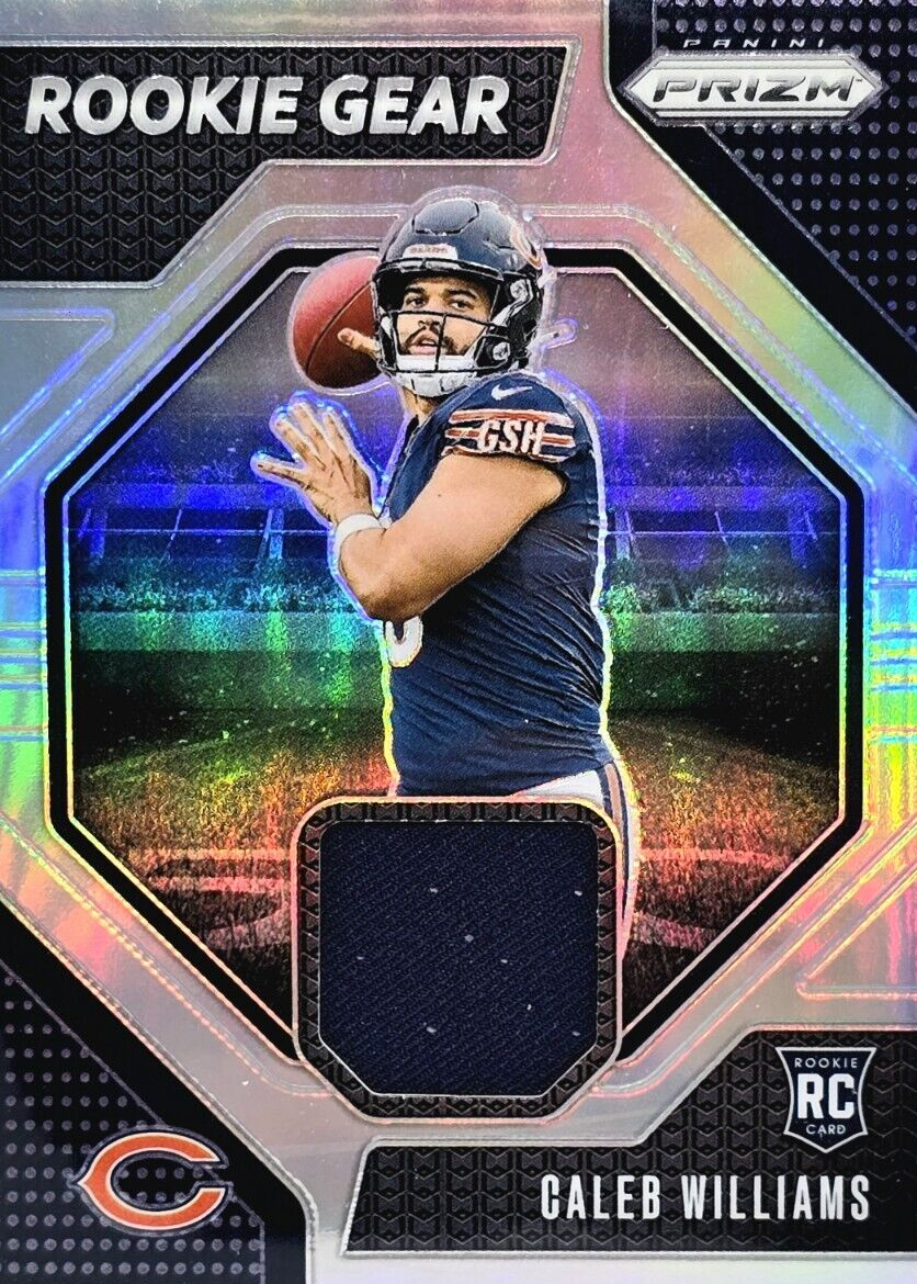 Caleb Williams 2024 Prizm #RG-CWS Rookie Gear Price Guide - Sports Card ...