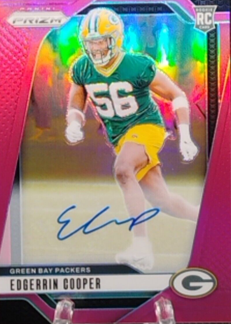 Edgerrin Cooper 2024 Prizm #331 Rookie Autographs - Pink Price Guide ...