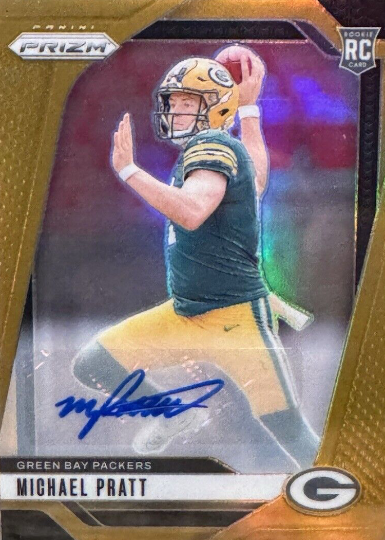 Michael Pratt 2024 Prizm #379 Rookie Autographs - Gold /10 Price Guide ...