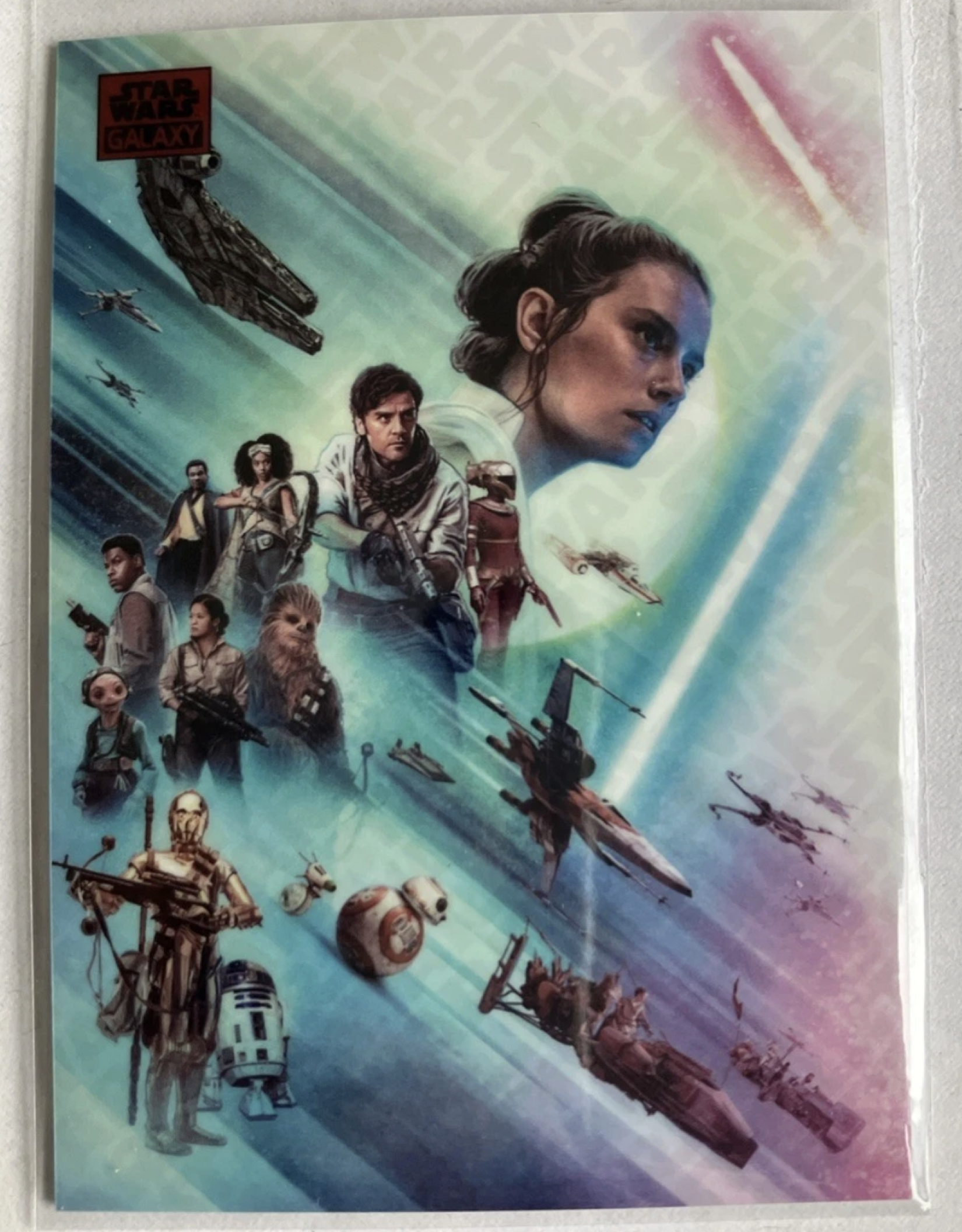 The Resistance 2025 Topps Chrome Star Wars Galaxy #26 Star Wars Red ...