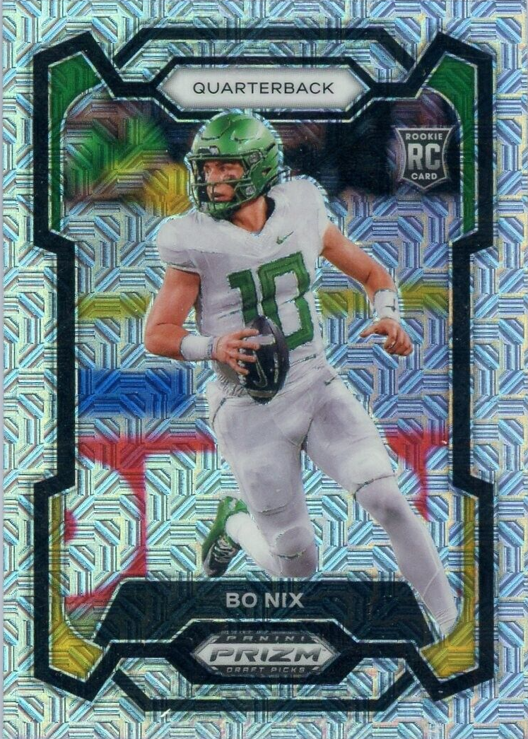 Bo Nix 2024 Prizm Draft Picks #105 Mojo /25 Price Guide - Sports Card ...