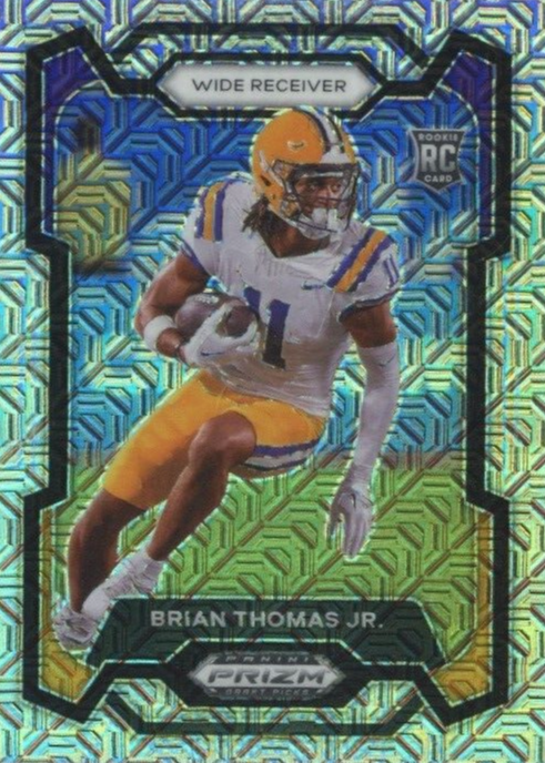 Brian Thomas Jr. 2024 Prizm Draft Picks #118 Mojo /25 Price Guide ...