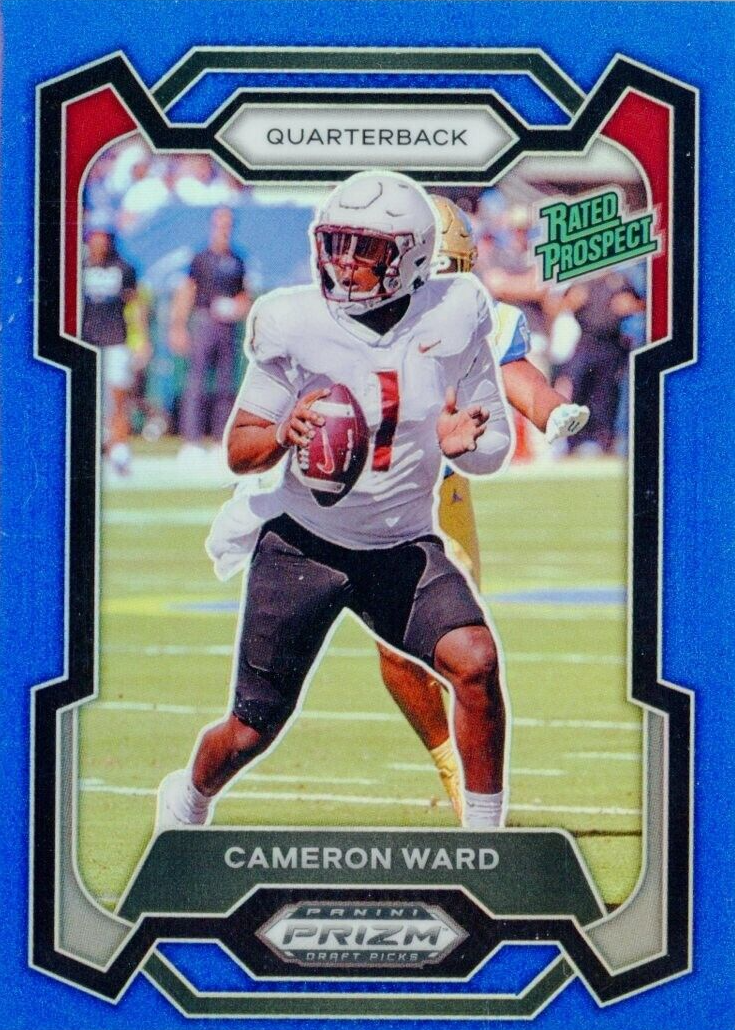 Cam Ward 2024 Prizm Draft Picks #199 Blue /199 Price Guide - Sports ...