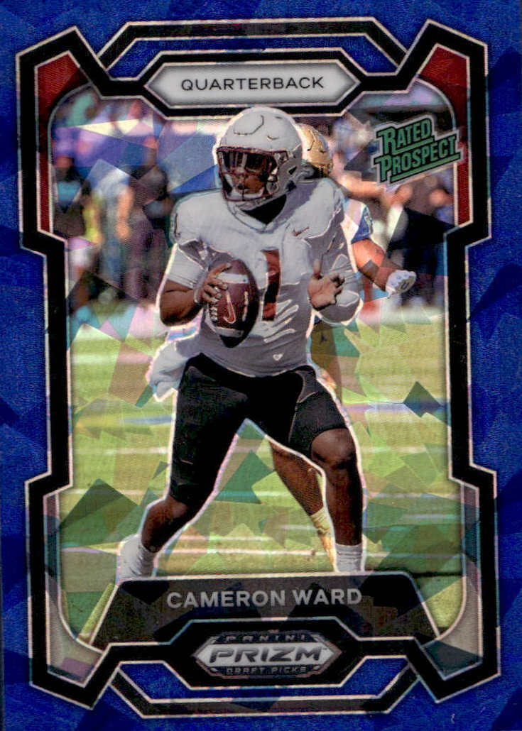 Cam Ward 2024 Prizm Draft Picks #199 Blue Ice /99 Price Guide - Sports ...
