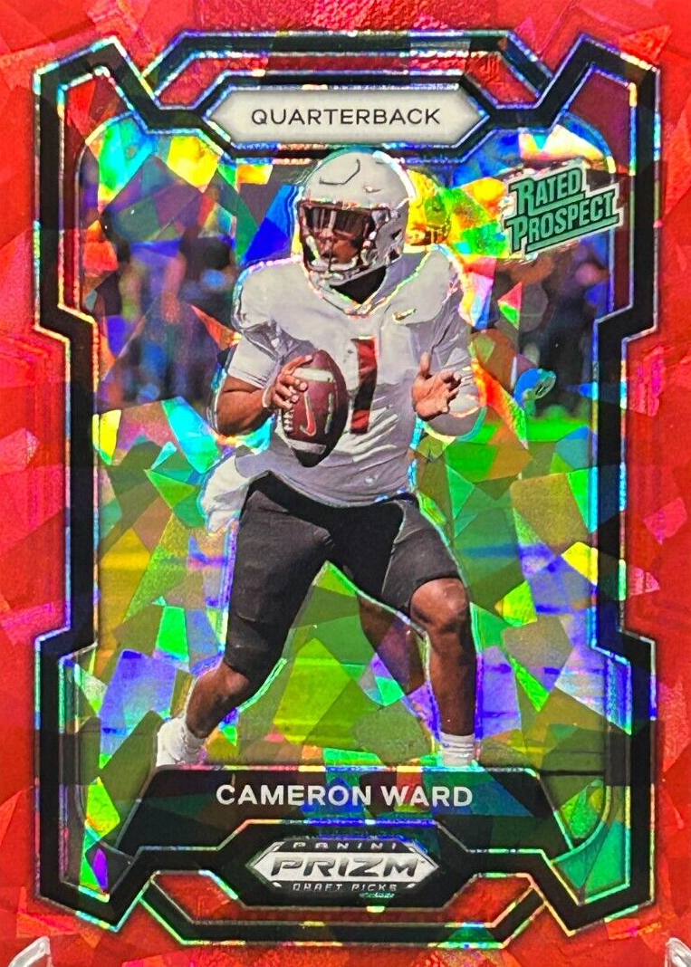 Cam Ward 2024 Prizm Draft Picks #199 Red Ice Price Guide - Sports Card ...