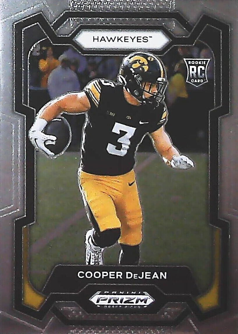 Cooper DeJean 2024 Prizm Draft Picks #113 Base Price Guide - Sports ...