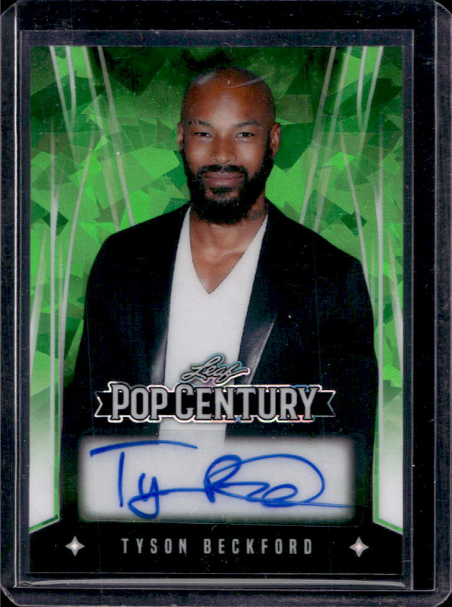 Tyson Beckford 2025 Leaf Metal Pop Century #BA-TB1 Autographs Crystal ...