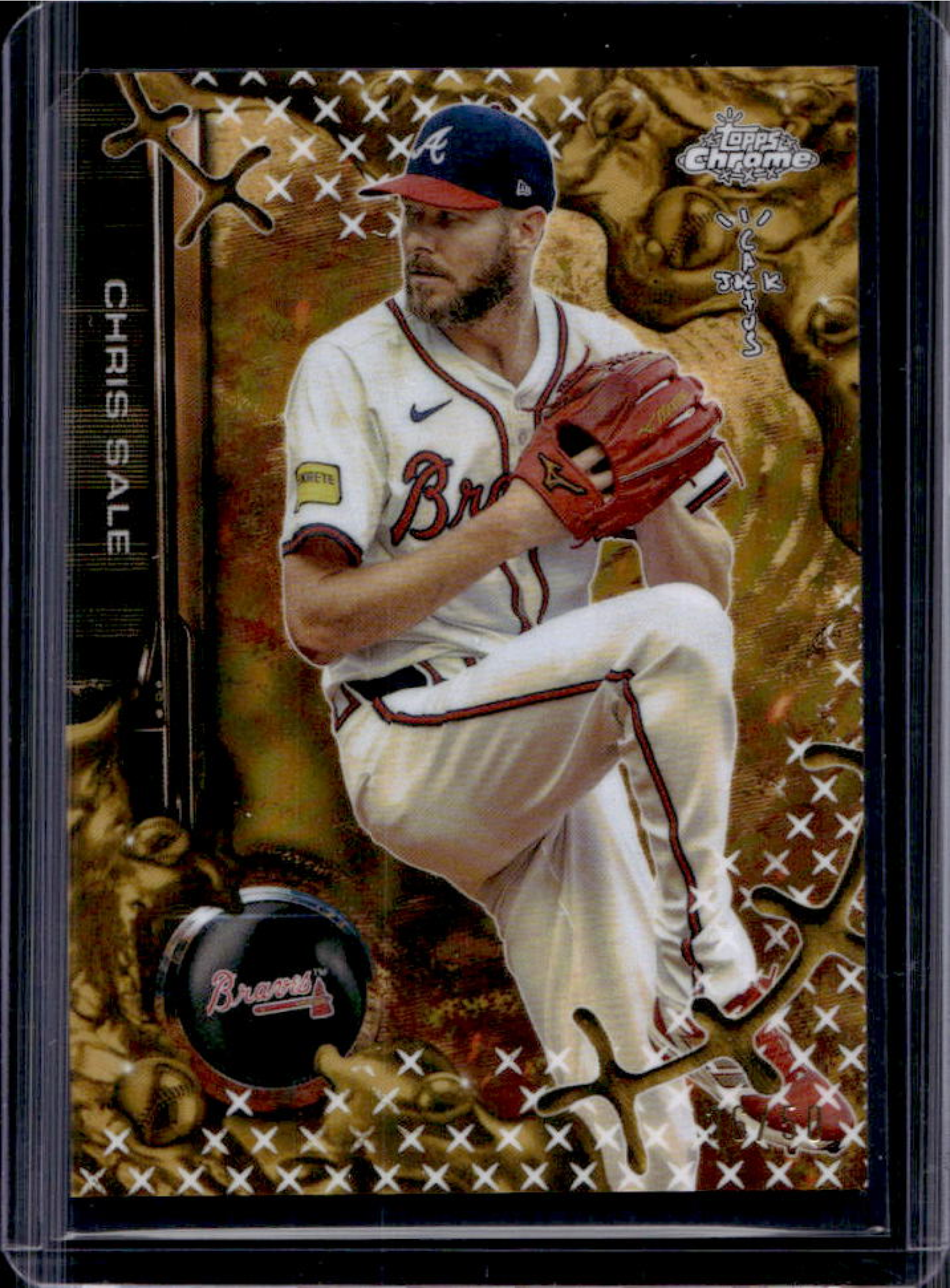 Chris Sale 2025 Topps Chrome x Cactus Jack #37 Gold Refractor /50 Price Guide - Sports Card Investor