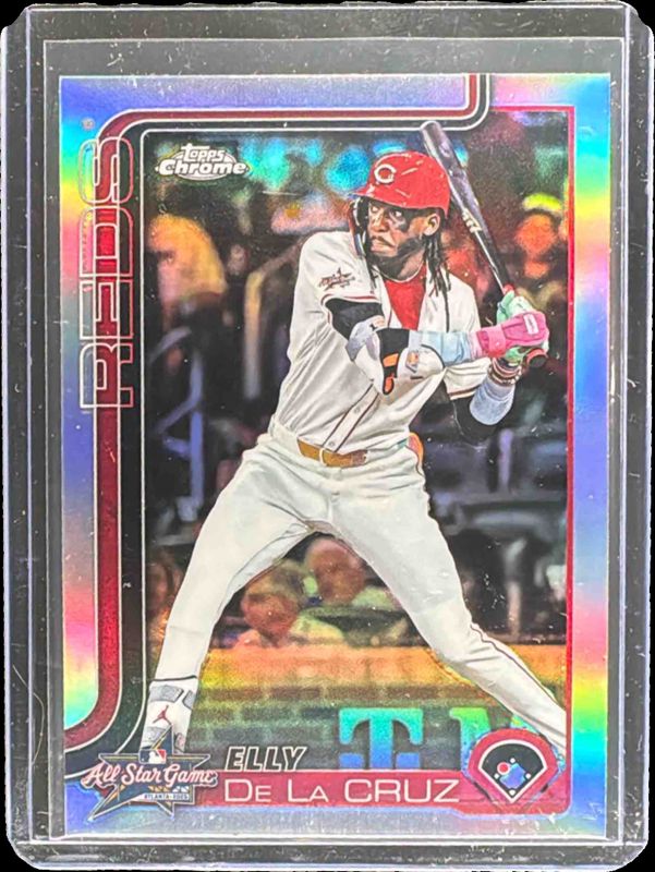 Elly De La Cruz 2025 Topps Chrome Update #ASGC-32 2025 All-Star Game ...