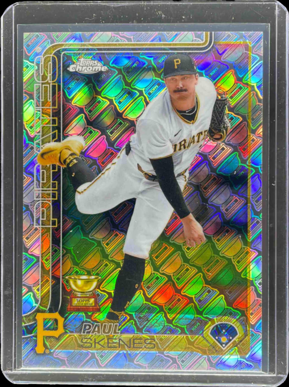 Paul Skenes 2025 Topps Chrome Update #98 Cupfractor Variation Price ...