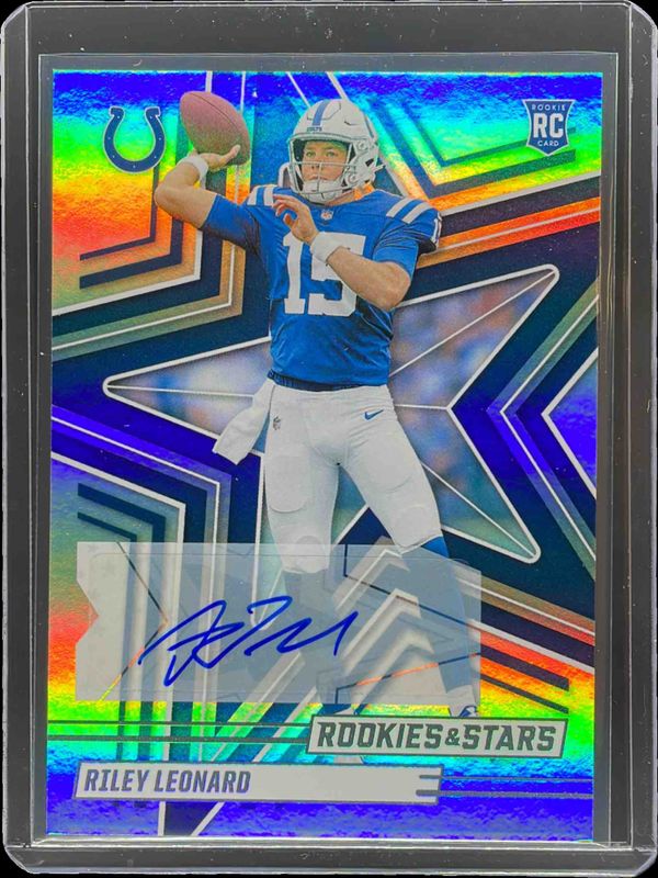 Riley Leonard 2025 Rookies & Stars #172 Rookies Signatures Price Guide ...