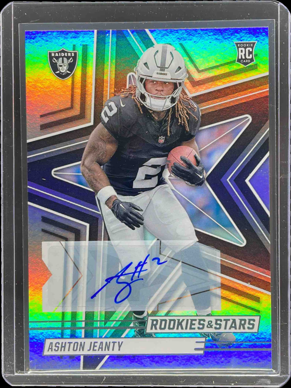 Ashton Jeanty 2025 Rookies & Stars #106 Rookies Signatures Price Guide ...