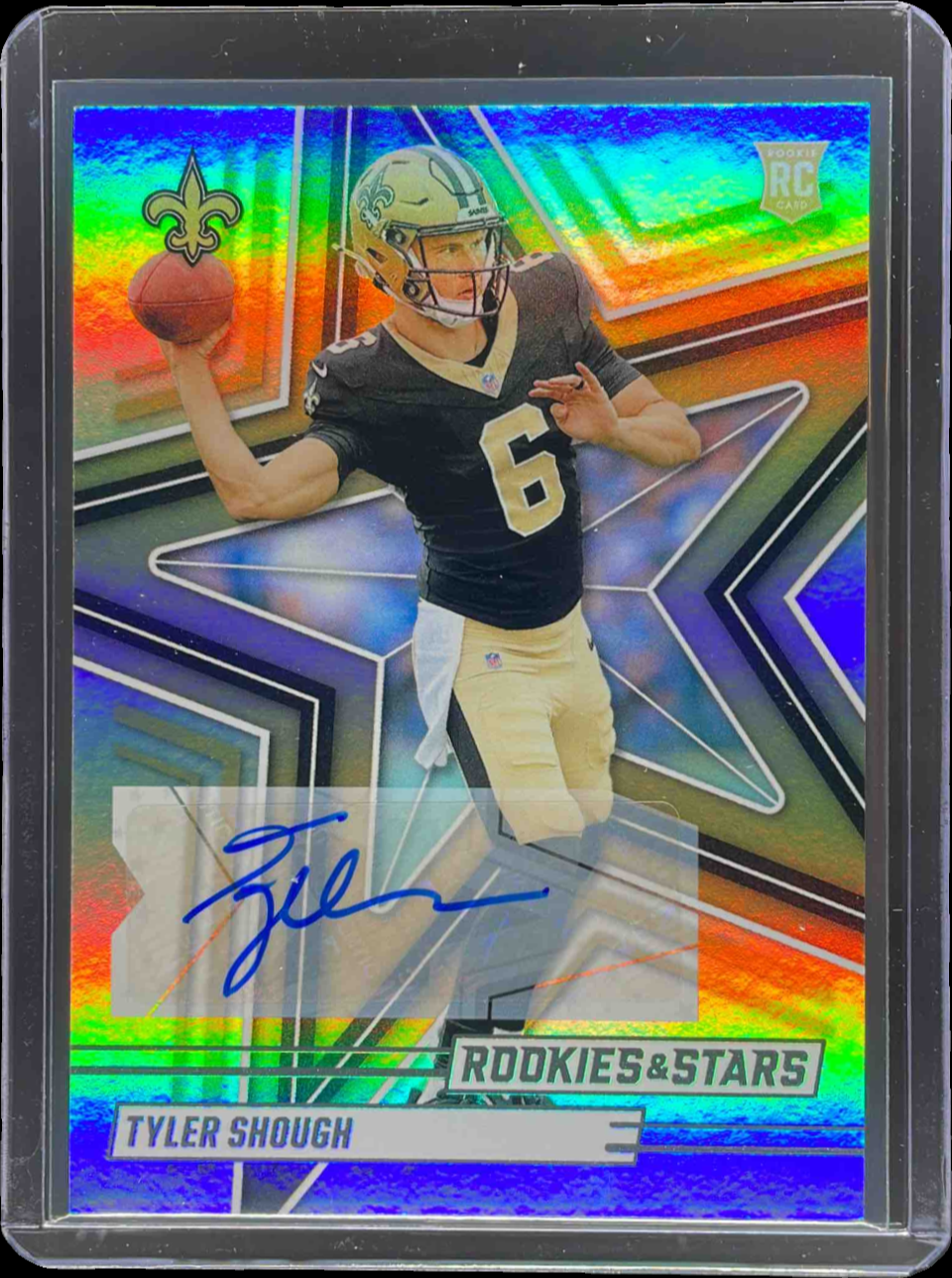 Tyler Shough 2025 Rookies & Stars #194 Rookies Signatures Price Guide ...