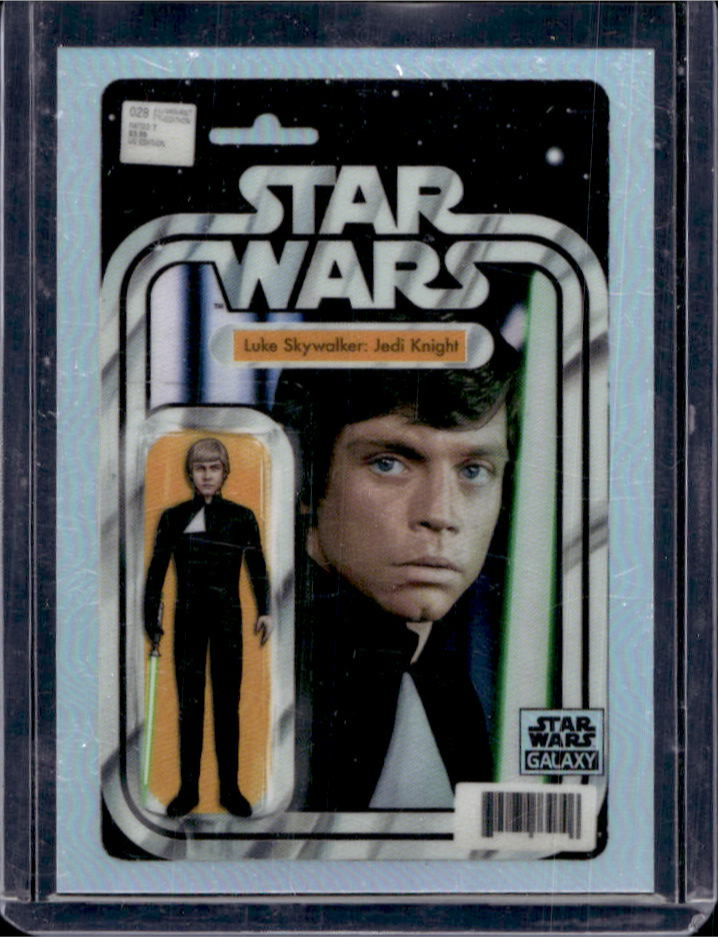 Luke Skywalker 2024 Topps Chrome Star Wars Galaxy #VC-1 Action Figure ...