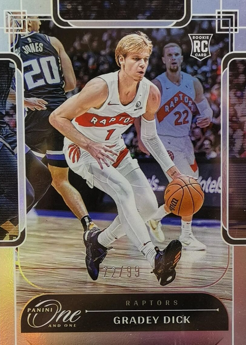 Gradey Dick 2023 One and One #102 Base /99 Price Guide - Sports Card ...