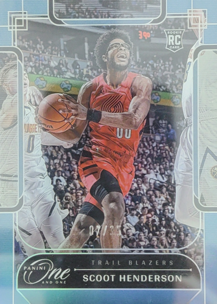 Scoot Henderson 2023 One and One #107 Blue /35 Price Guide - Sports ...