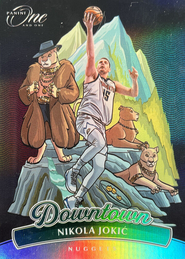 Nikola Jokic 2023 One and One #8 Downtown /(SSP) Price Guide - Sports ...