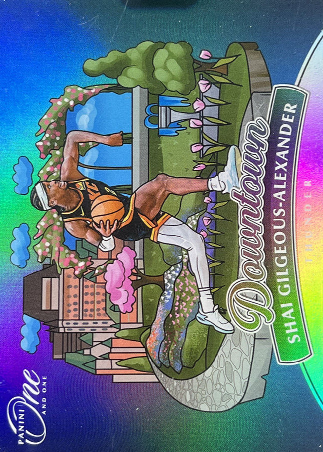 Shai Gilgeous-Alexander 2023 One and One #2 Downtown Variation /(SSP ...