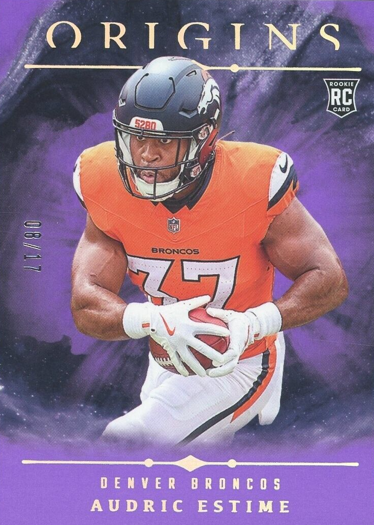 Audric Estime 2024 Origins #137 Purple /17 Price Guide - Sports Card ...