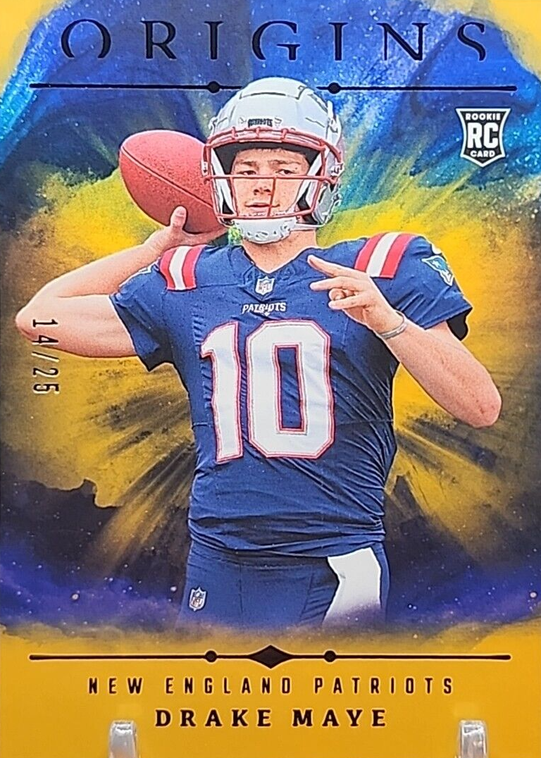 Drake Maye 2024 Origins #145 Holo Gold /25 Price Guide - Sports Card ...