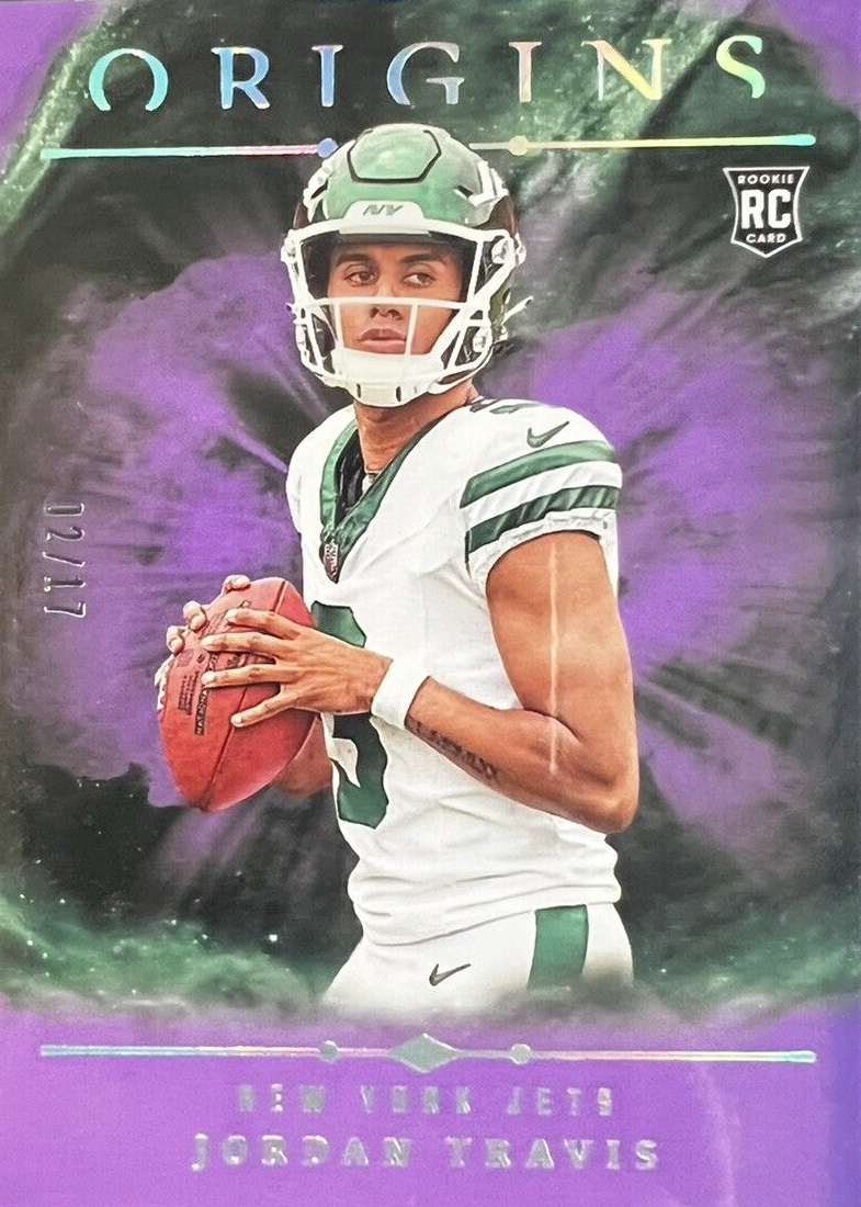 Jordan Travis 2024 Origins #120 Purple /17 Price Guide - Sports Card ...