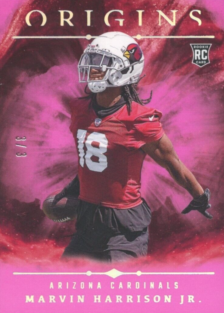 Marvin Harrison Jr. 2024 Origins #148 Pink /3 Price Guide - Sports Card ...