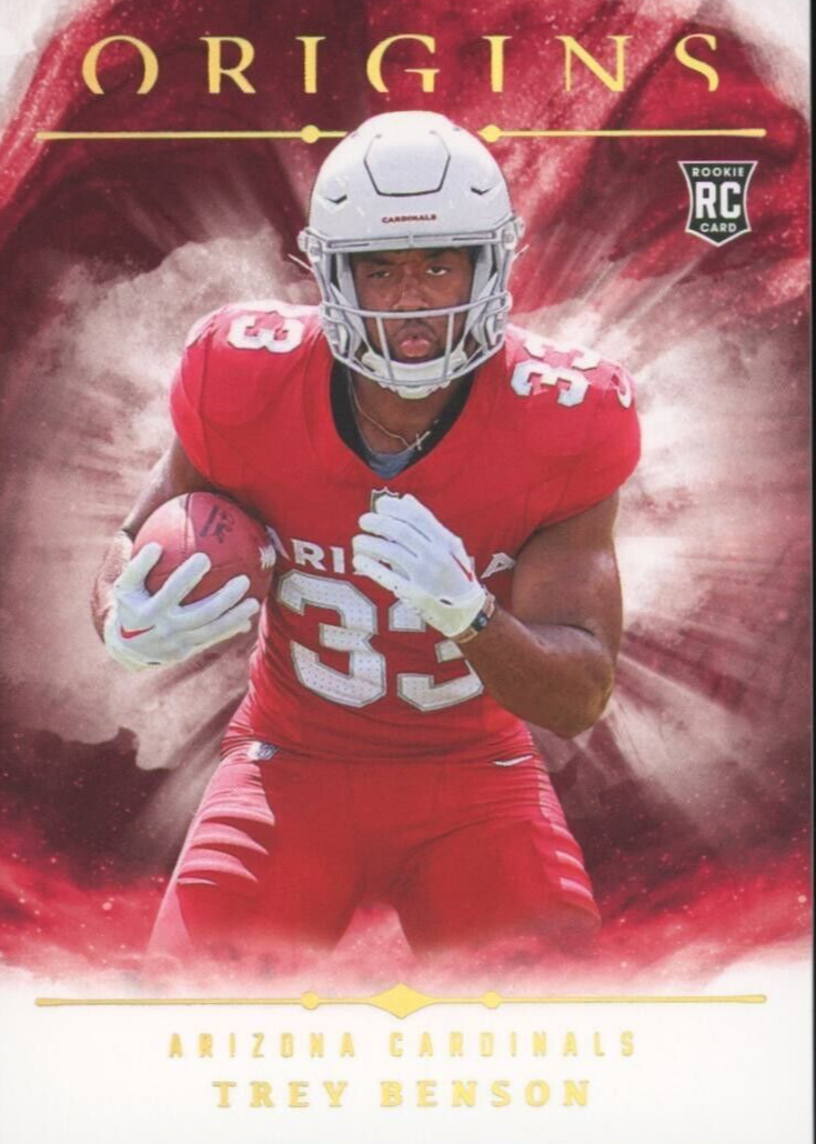 Trey Benson 2024 Origins #141 Base Price Guide - Sports Card Investor