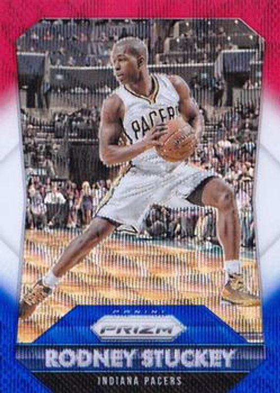 Rodney Stuckey 2015 Prizm #52 Red White Blue Price Guide - Sports Card ...