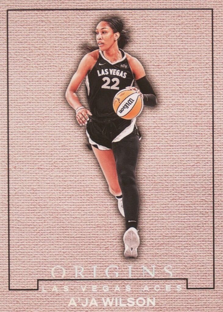 A'ja Wilson 2024 Origins WNBA #6 Blank Slate /(SSP) Price Guide ...