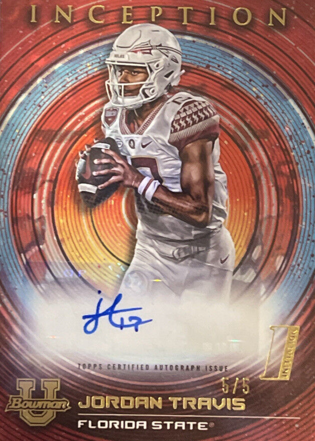 Jordan Travis Football Cards Price Guide - Sports Card Investor