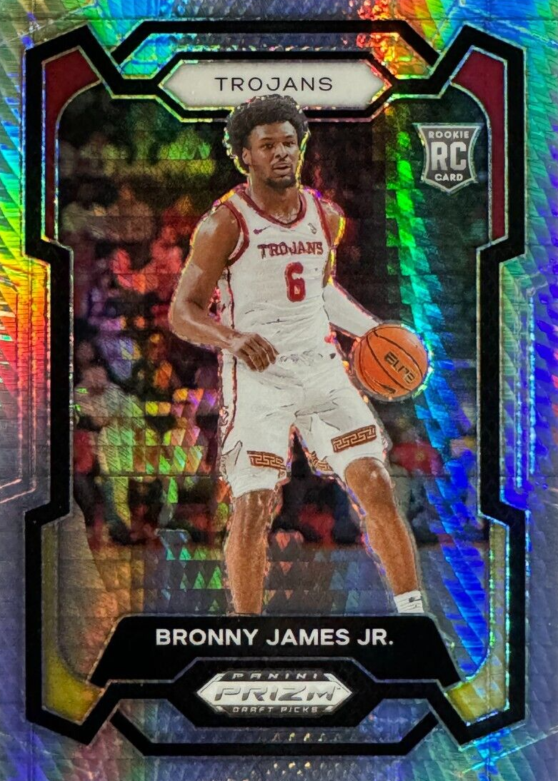 Bronny James 2024 Prizm Draft Picks #86 Hyper Price Guide - Sports Card ...