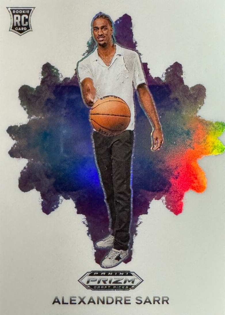 Alexandre Sarr 2024 Prizm Draft Picks #10 Color Blast /(SSP) Price ...