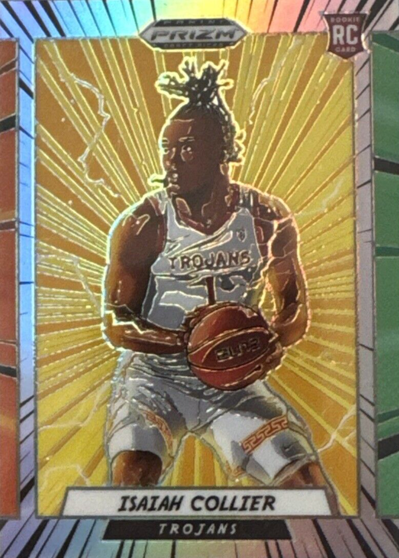 Isaiah Collier 2024 Prizm Draft Picks #2 Manga /(SSP) Price Guide ...