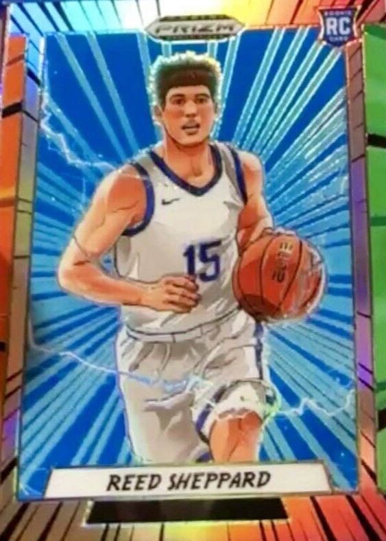 Reed Sheppard 2024 Prizm Draft Picks #11 Manga /(SSP) Price Guide ...