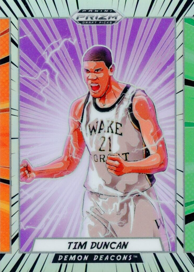 Tim Duncan 2024 Prizm Draft Picks #9 Manga /(SSP) Price Guide - Sports ...