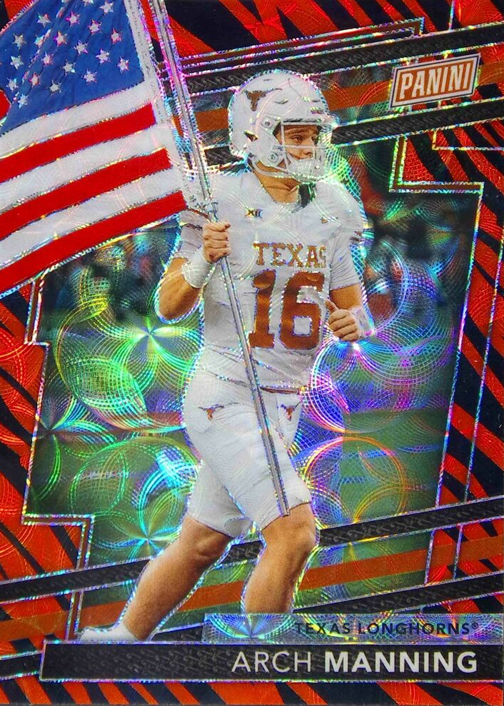 Arch Manning 2023 Panini National Convention VIP Gold Packs #AM Tiger ...