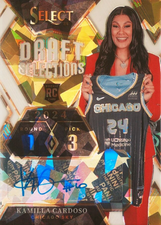 Kamilla Cardoso 2024 Select WNBA #DSS-KC Draft Selections Signatures ...
