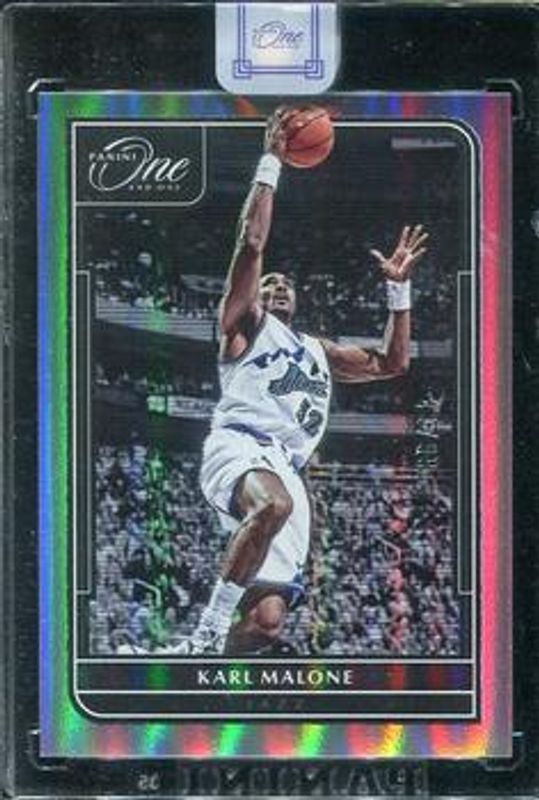 Karl Malone 2021 One and One #165 Base /99 Price Guide - Sports Card ...