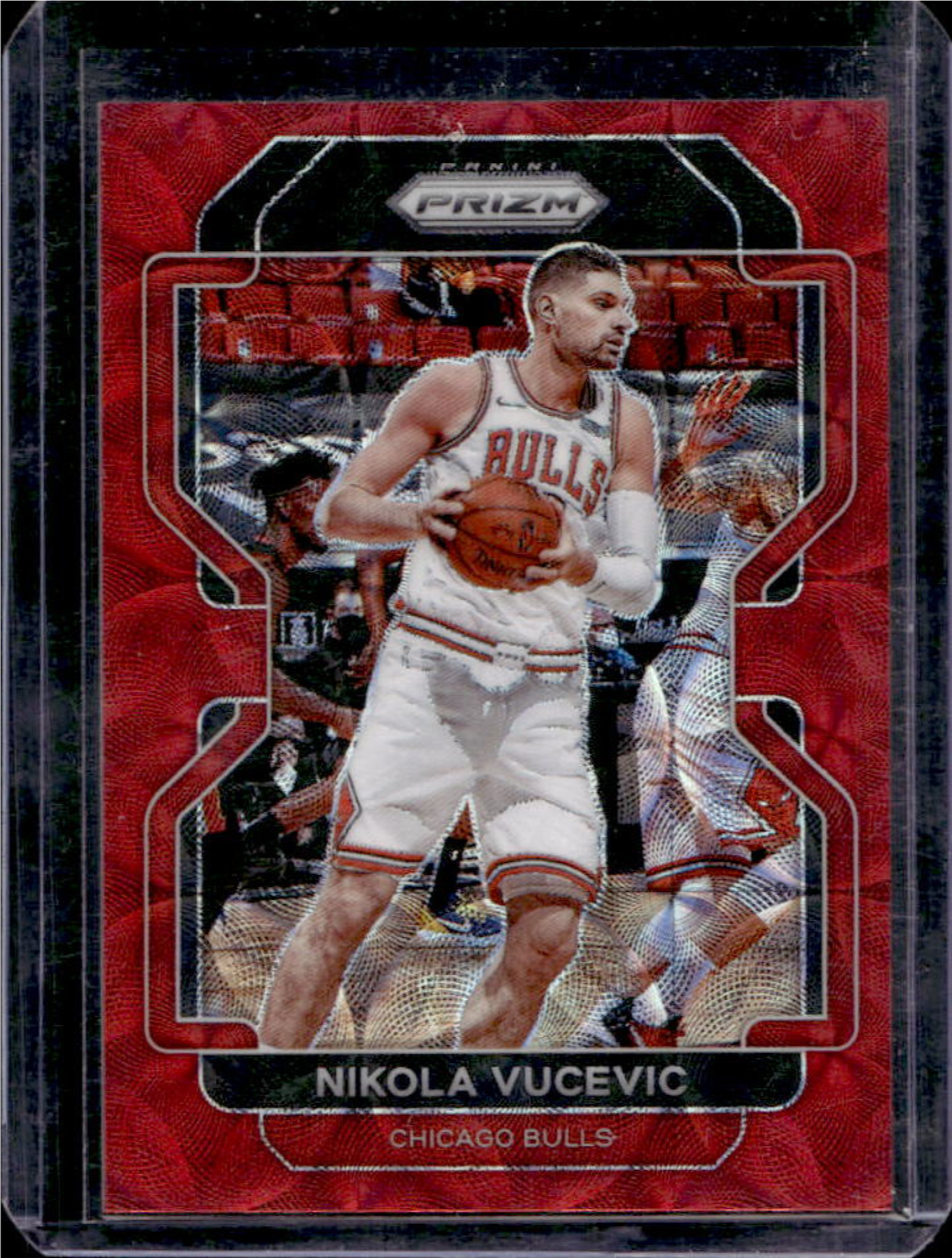 Nikola Vucevic 2021 Prizm #100 Choice Red /88 Price Guide - Sports Card ...