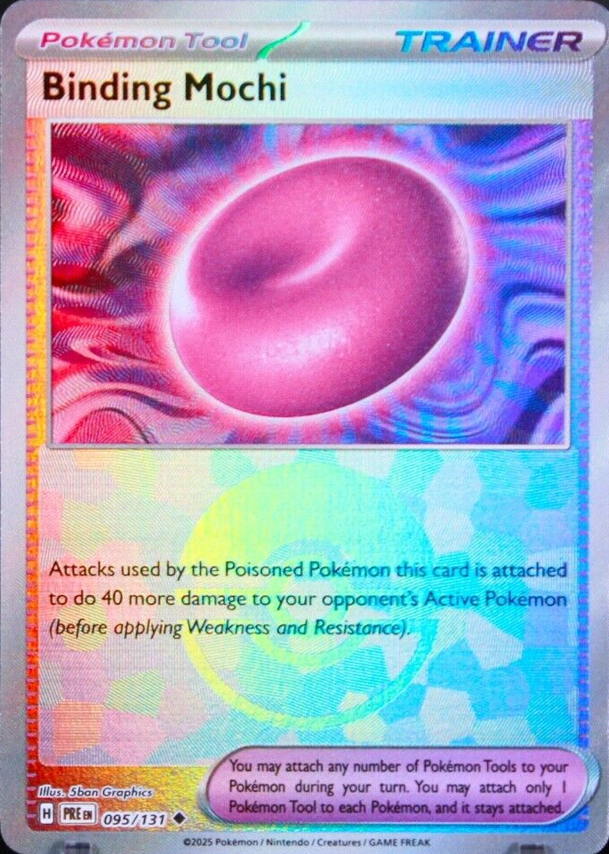 Binding Mochi 2025 Scarlet & Violet: Prismatic Evolutions #095/131 Poke ...