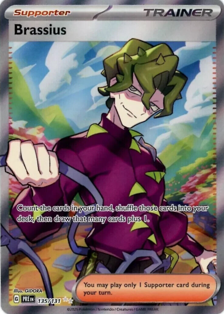Brassius 2025 Scarlet & Violet: Prismatic Evolutions #135/131 Ultra ...