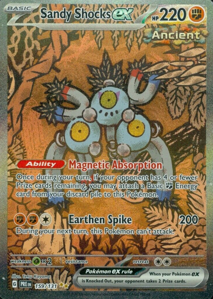 Sandy Shocks ex 2025 Scarlet & Violet: Prismatic Evolutions #159/131 ...