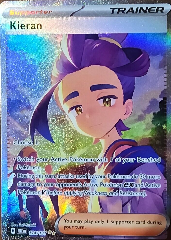 Kieran 2025 Scarlet & Violet: Prismatic Evolutions #174/131 Special ...