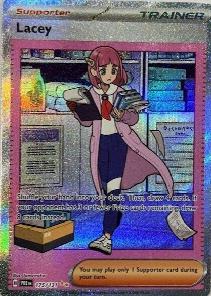 Lacey 2025 Scarlet & Violet: Prismatic Evolutions #175/131 Special ...