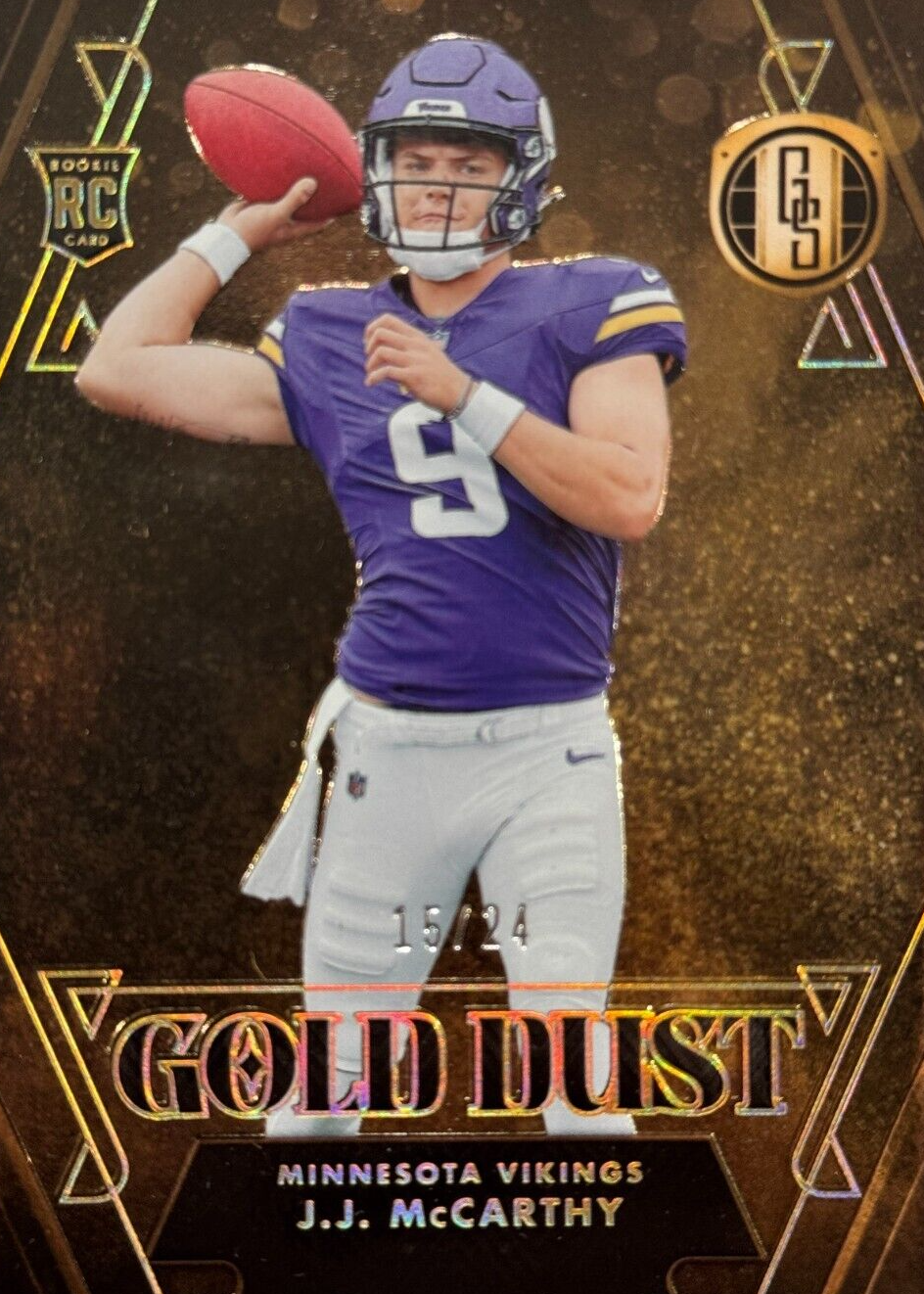 JJ McCarthy 2024 Gold Standard #2 Gold Dust /24 Price Guide - Sports ...