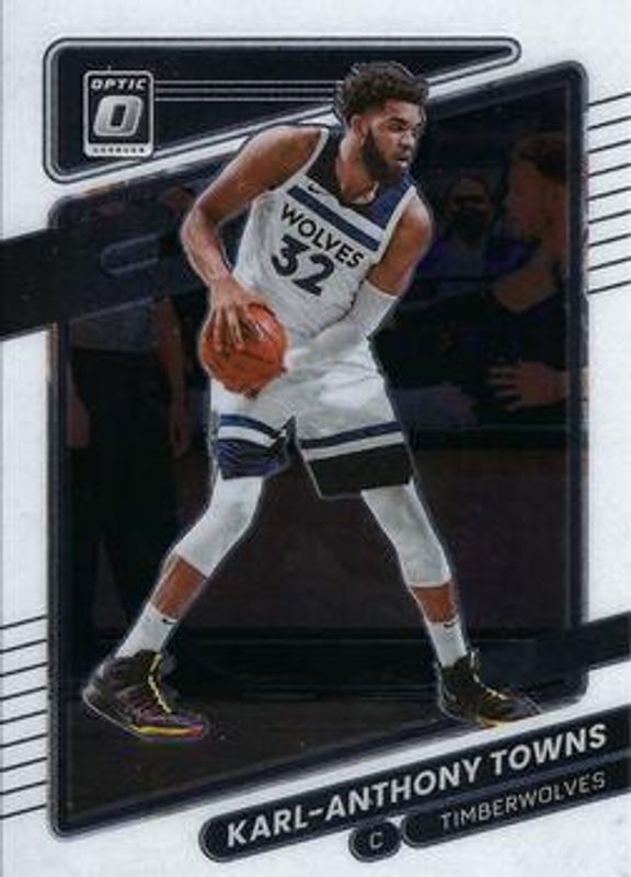 Karl-Anthony Towns 2021 Optic #87 Base Price Guide - Sports Card Investor